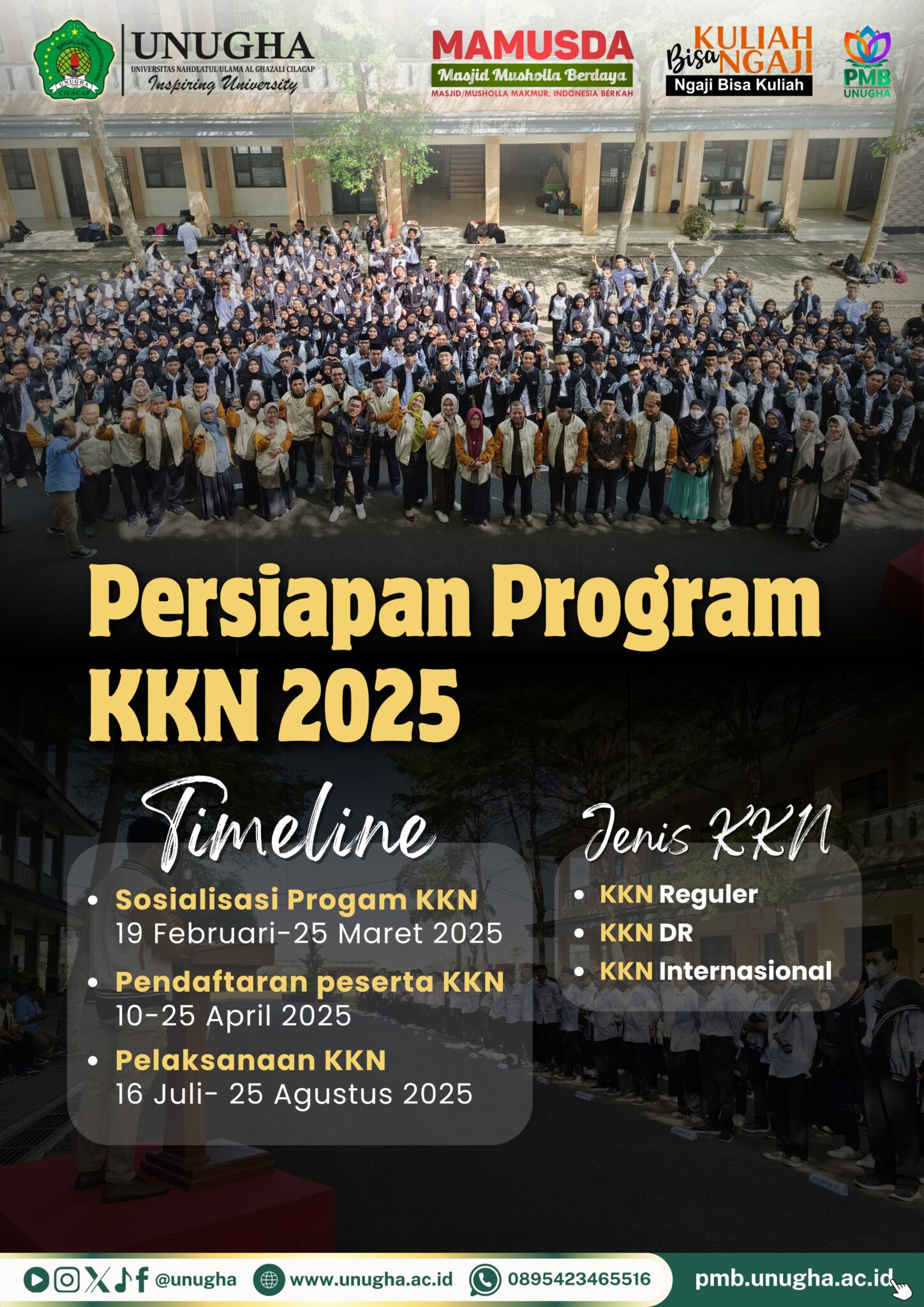 Time Line KKN 2025 - Kuliah Kerja Nyata